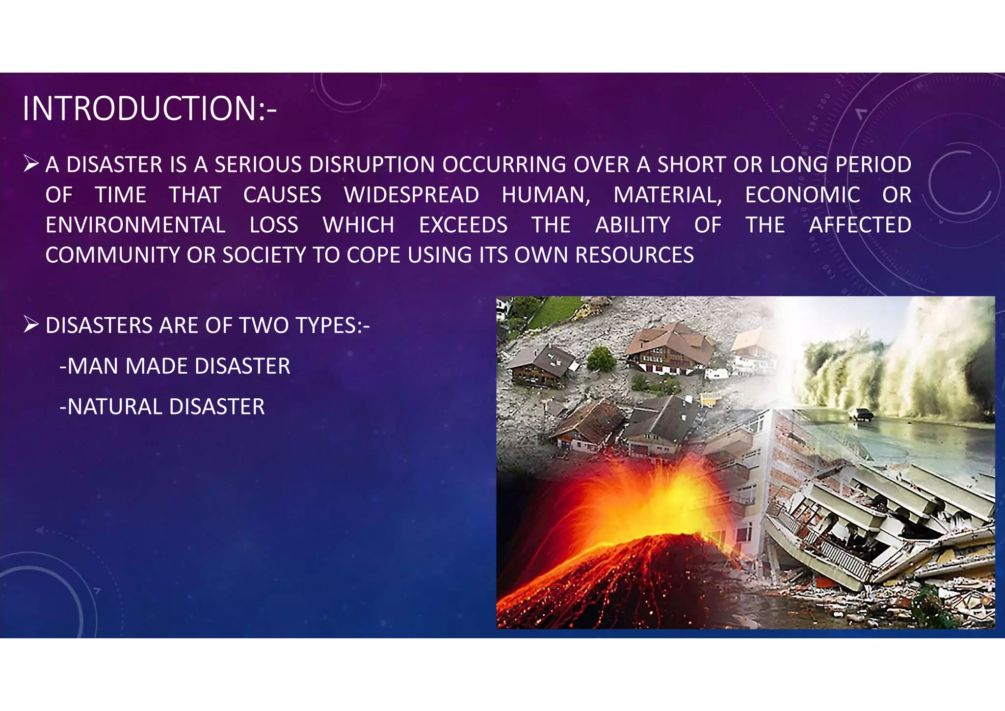 literature study of natural disasters | PPT