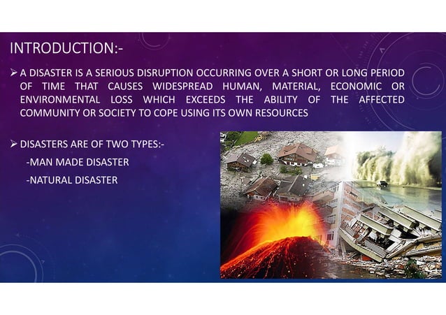 literature study of natural disasters | PPT