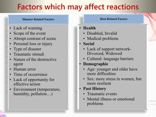 Disaster that Define, Cause, Types, preparedness PPT V us in ANP. | PPTX