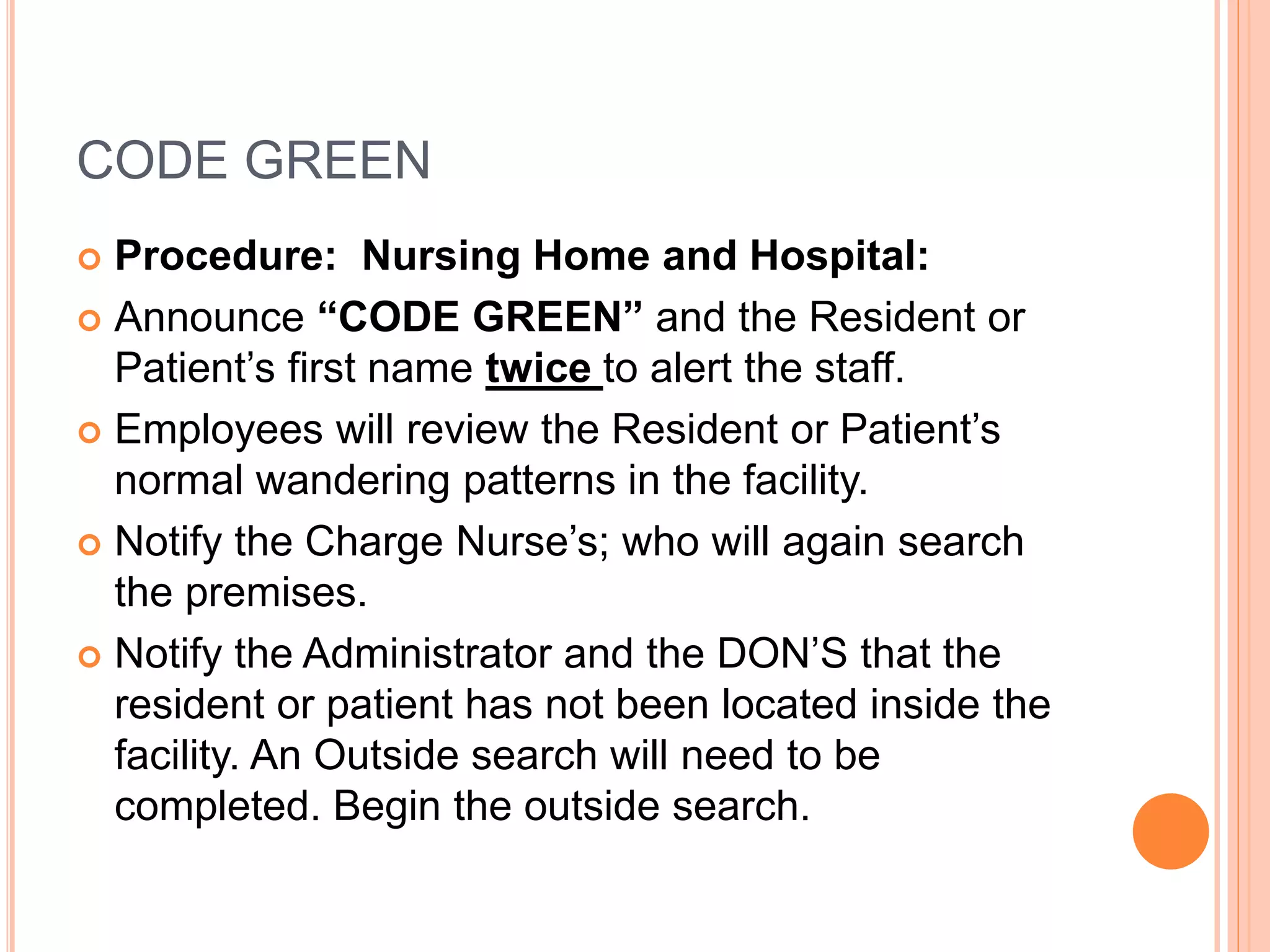 DISASTER-AND-EMERGENCY-CODES-ppt-11-15.pptx | First Aid | Injuries