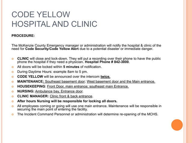 DISASTER-AND-EMERGENCY-CODES-ppt-11-15.pptx | First Aid | Injuries