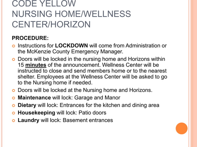 DISASTER-AND-EMERGENCY-CODES-ppt-11-15.pptx | First Aid | Injuries