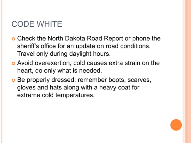 DISASTER-AND-EMERGENCY-CODES-ppt-11-15.pptx | First Aid | Injuries