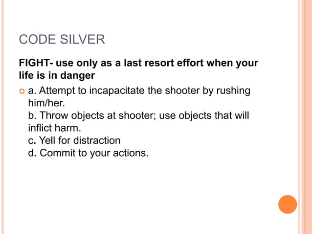 DISASTER-AND-EMERGENCY-CODES-ppt-11-15.pptx | First Aid | Injuries