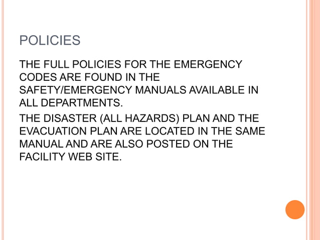 DISASTER-AND-EMERGENCY-CODES-ppt-11-15.pptx | First Aid | Injuries