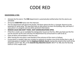 DISASTER-AND-EMERGENCY-CODES-ppt-11-15.pptx | First Aid | Injuries