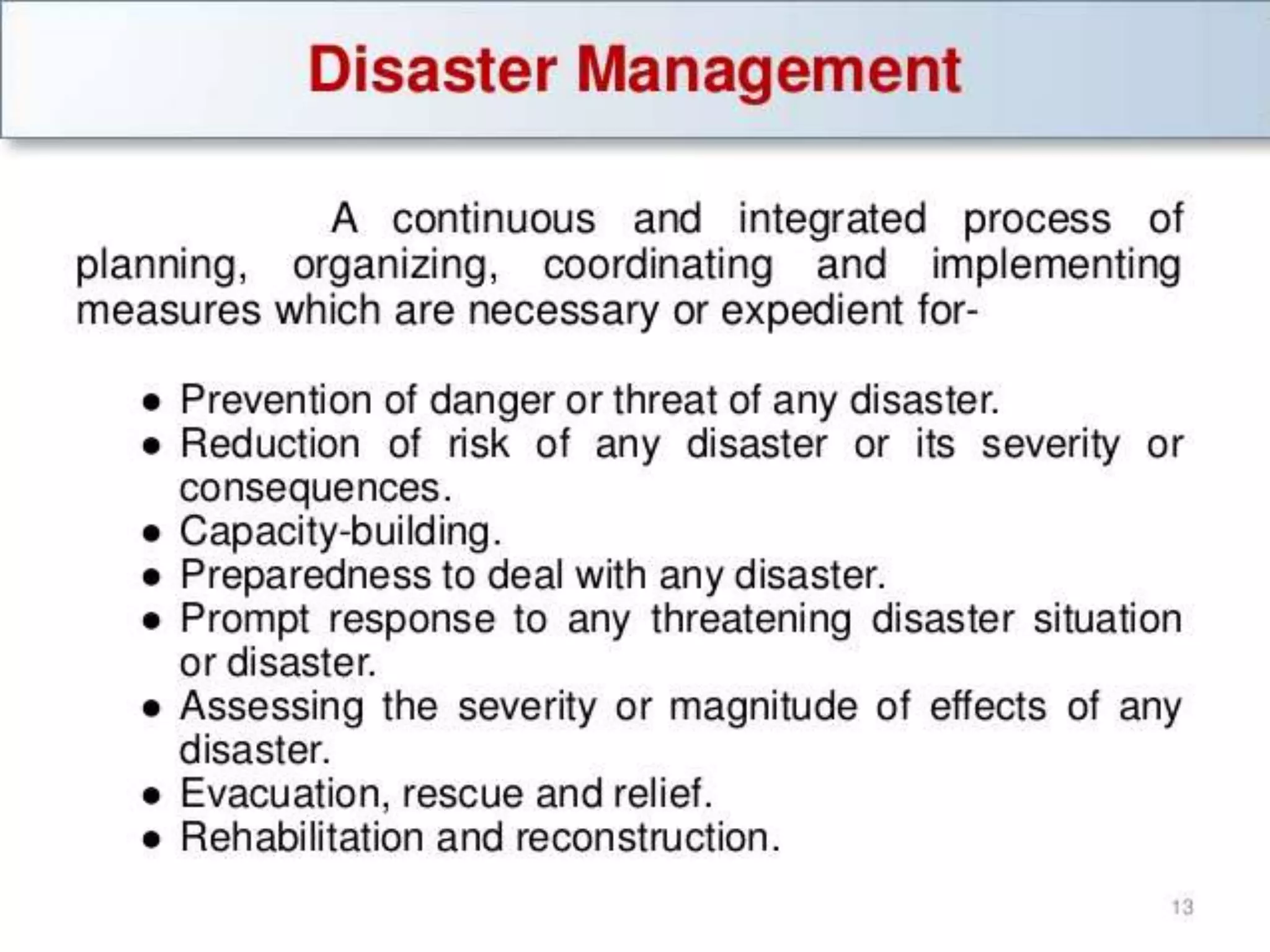 Disaster management-ppt-INDIA | PPTX