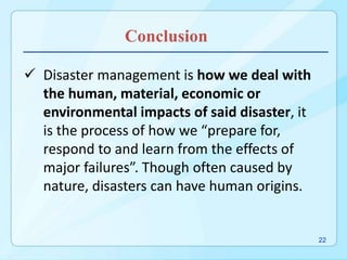 disaster-management-pptt.pptx will get u marks | PPTX