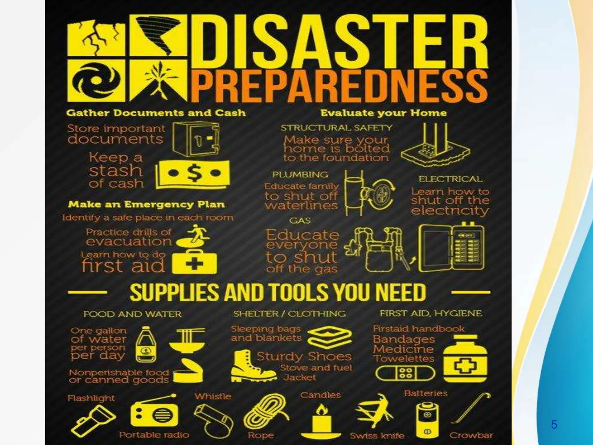 Disaster-Preparedness.pptx for nursing students | PPTX | Environment ...
