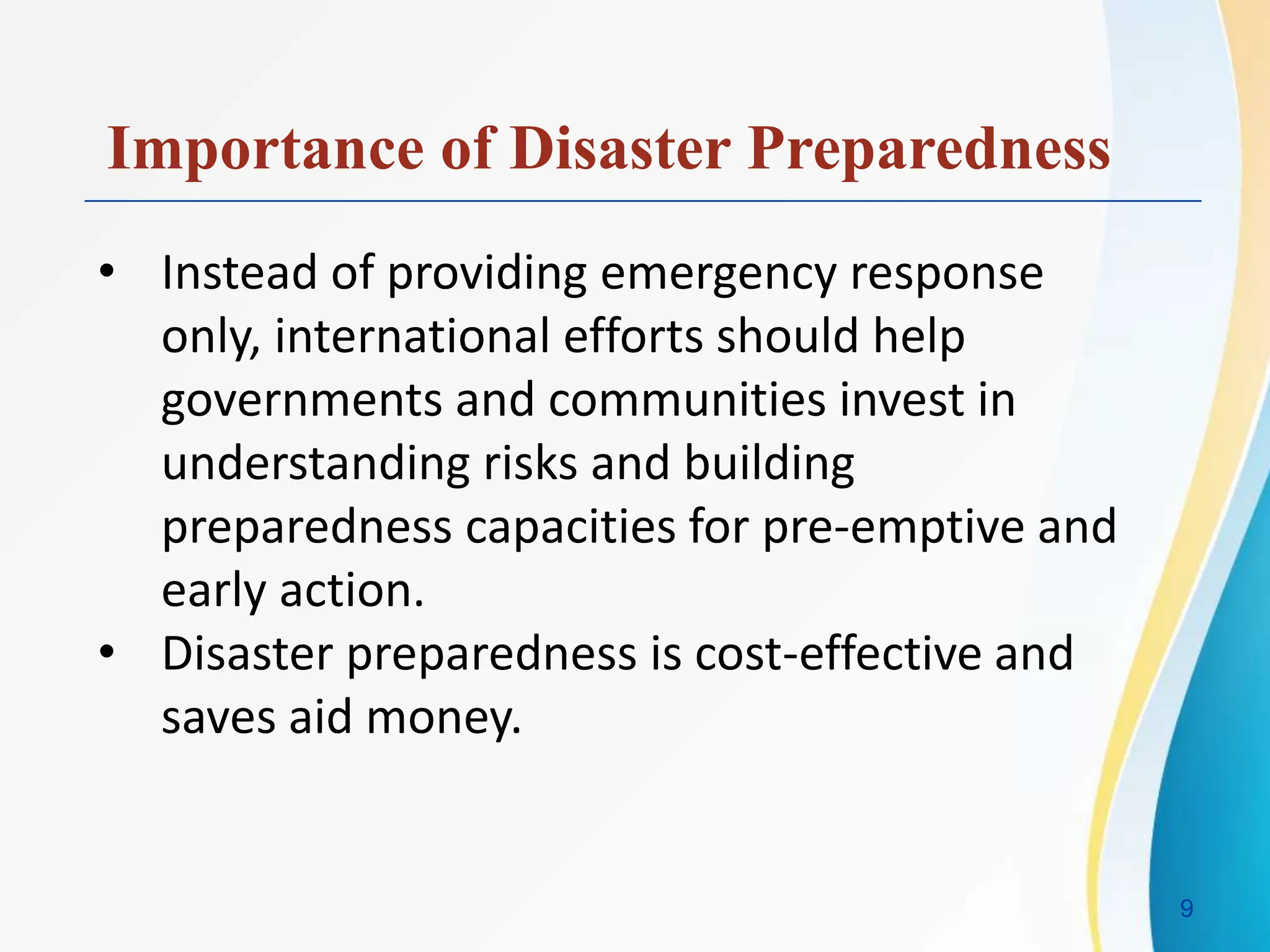 Disaster-Preparedness.pptx for nursing students | PPTX | Environment ...