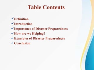 Disaster-Preparedness.pptx for nursing students | PPTX