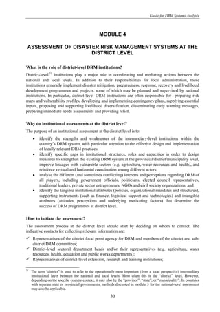 Disaster risk-management | PDF