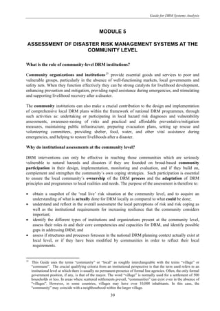Disaster risk-management | PDF