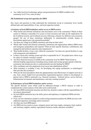 Disaster risk-management | PDF