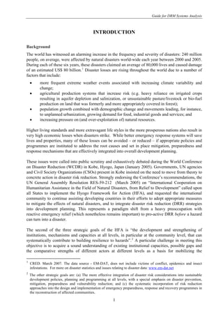 Disaster risk-management | PDF