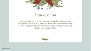 DISASTER-RISK-REDUCTION- complete filess | PPT