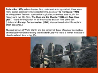 Disaster and Thriller Films | PPTX