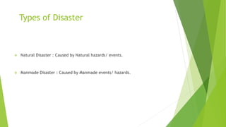 Disaster 1st class | PPTX