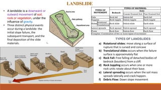 Disaster Management Flooding and Landslide | PPTX