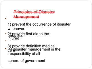 disaster nursing guidenotes for reference only | PPT