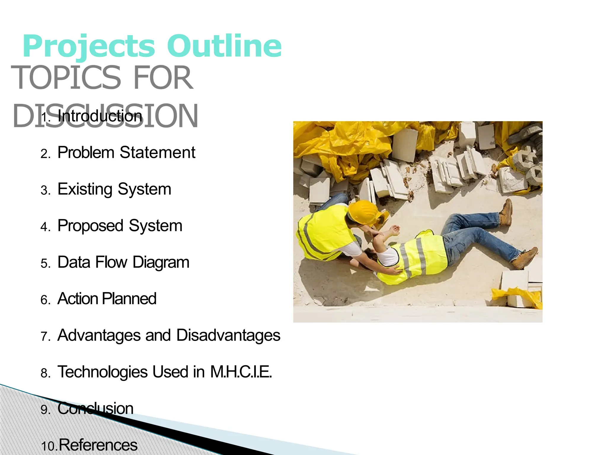 Disaster Alert system for construction sites | PPTX