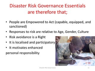 Disaster and development training at grf | PPTX