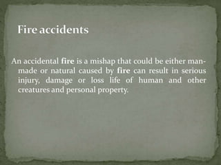 Disaster and its types | PPTX