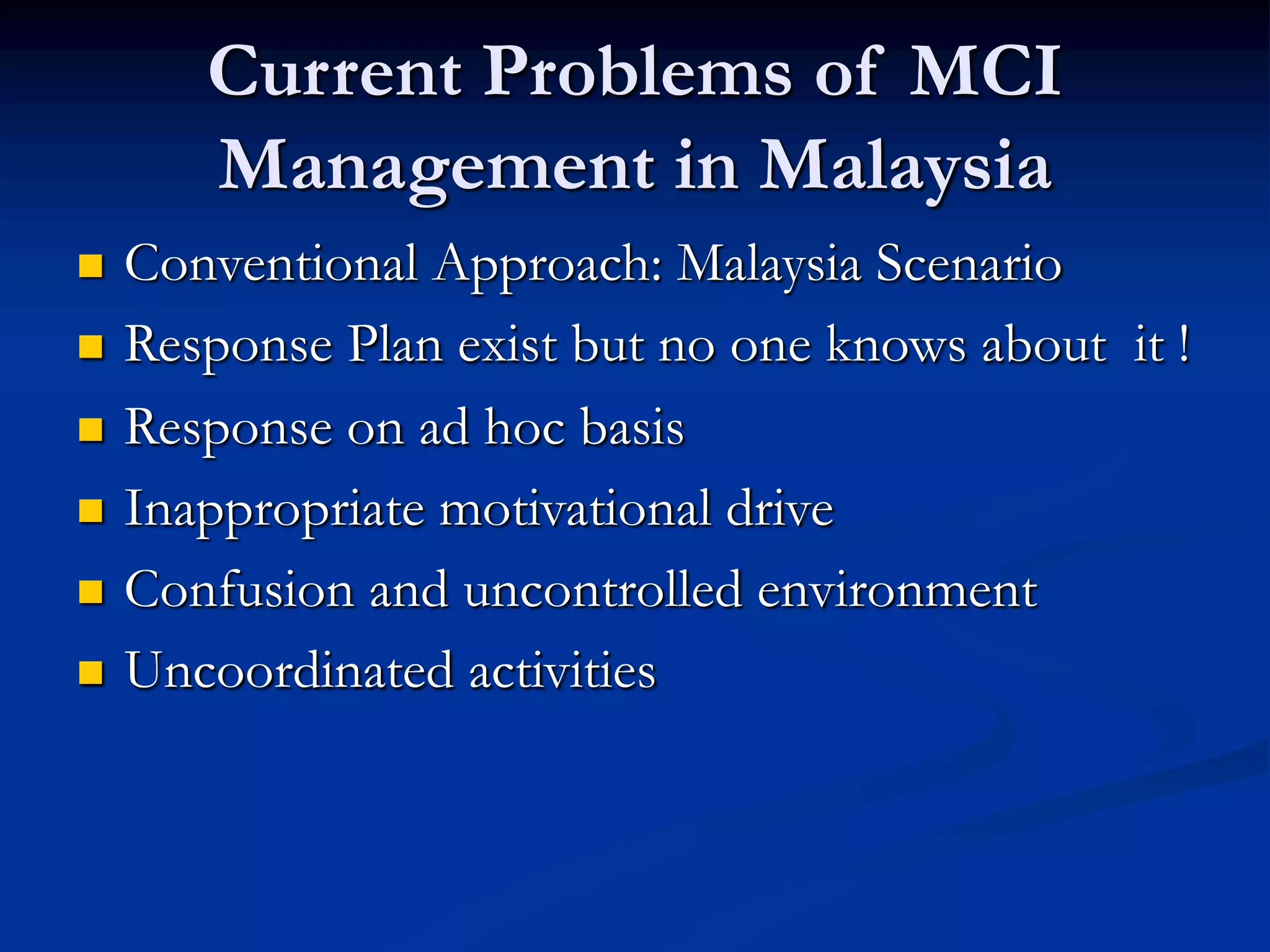 Disaster and Mass Casualty Incidents (updated 7th July 2020) | PDF