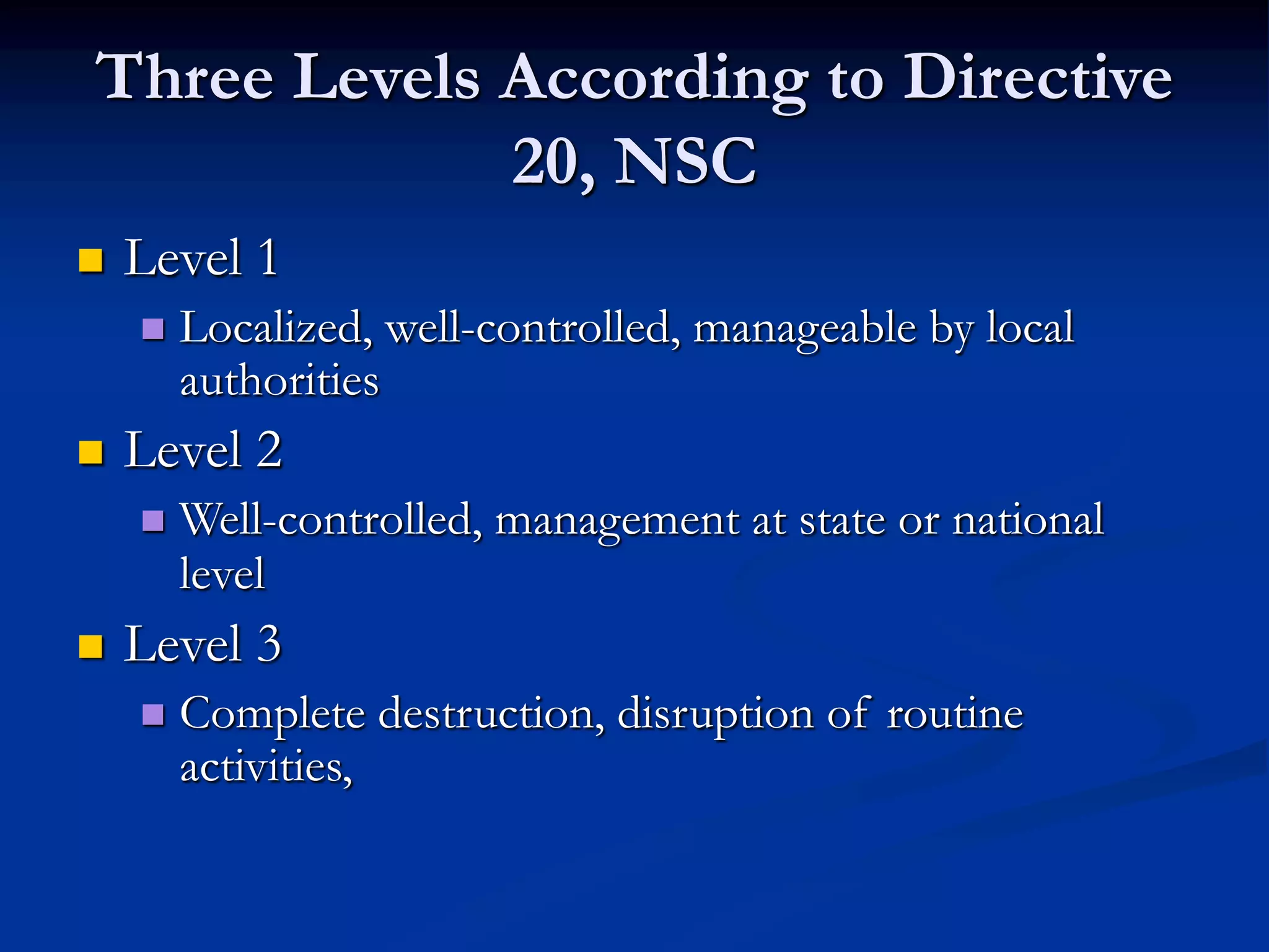 Disaster and Mass Casualty Incidents (updated 7th July 2020) | PDF
