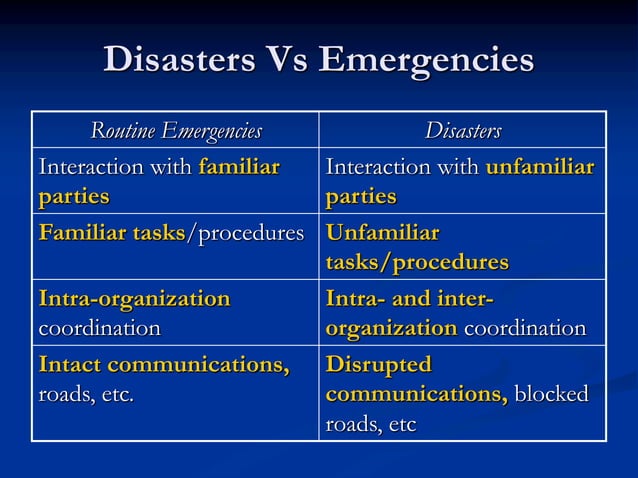 Disaster and Mass Casualty Incidents (updated 7th July 2020) | PDF ...