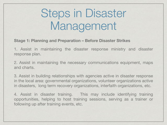 Disaster committee - roles & responsibilites | PDF | First Aid | Injuries