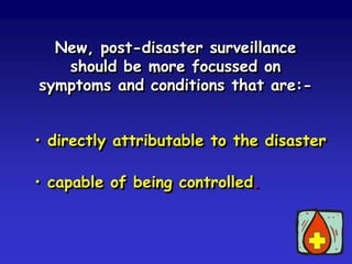 Disaster epidemiology | PDF