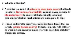 Disaster impacts | PPTX