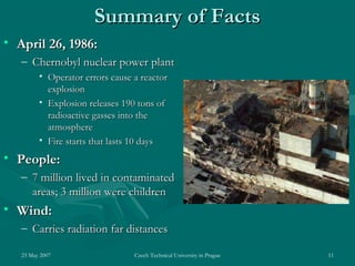 Chernobyl disaster | PPT