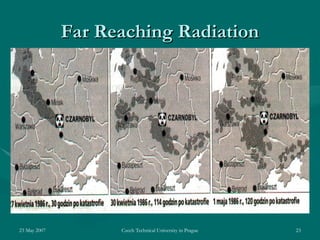 Disaster in Chernobyl of reactor melt.ppt