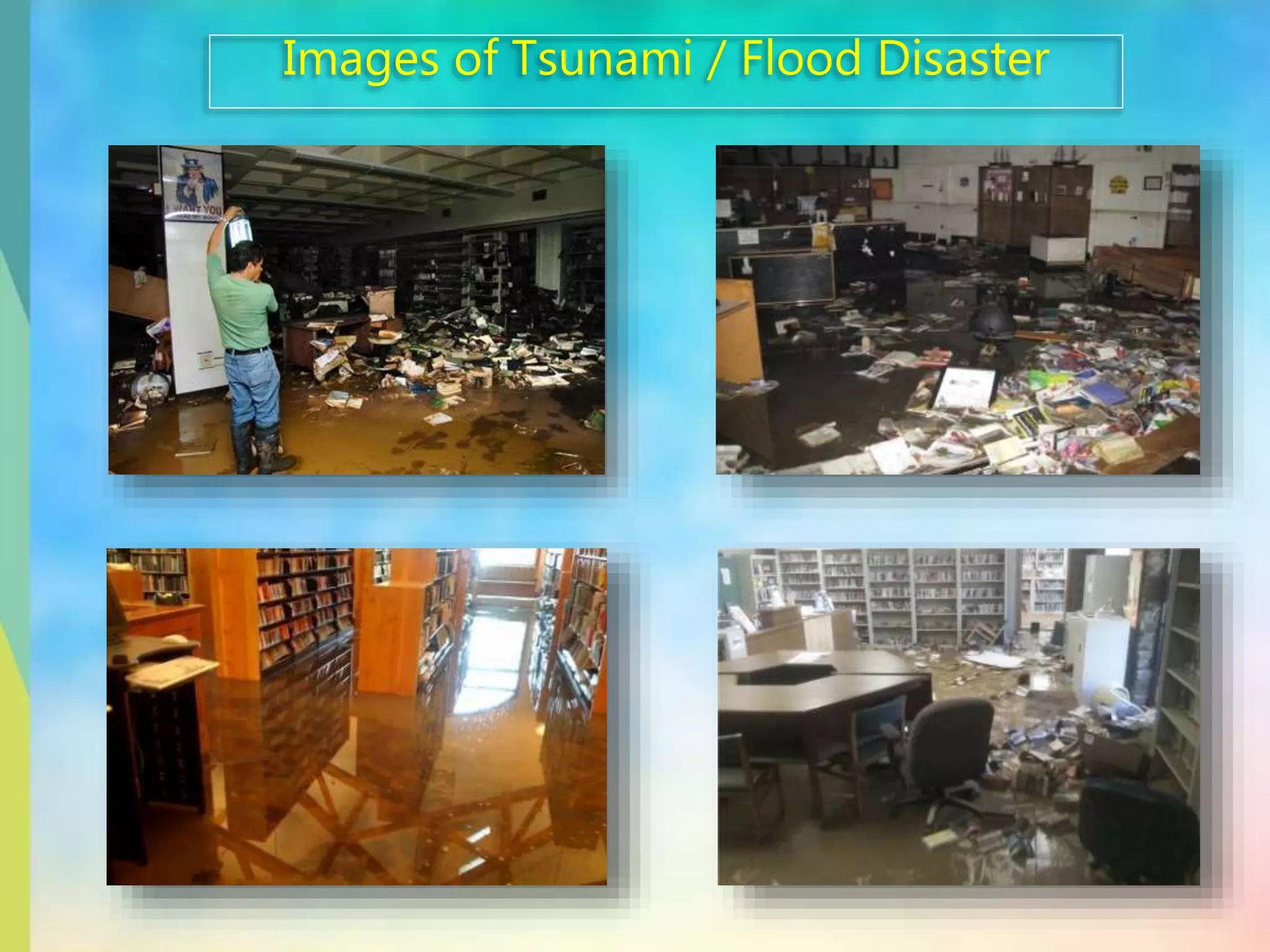 Disaster in libraries | PPTX