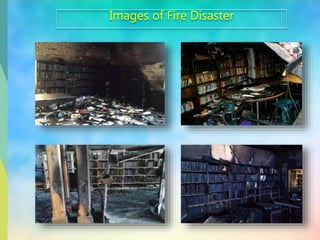 Disaster in libraries | PPTX
