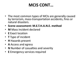 Disaster (leadership and management) ppt. | PPTX