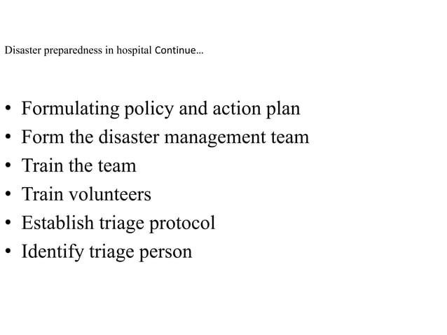 Disaster (leadership and management) ppt. | PPTX | Disasters