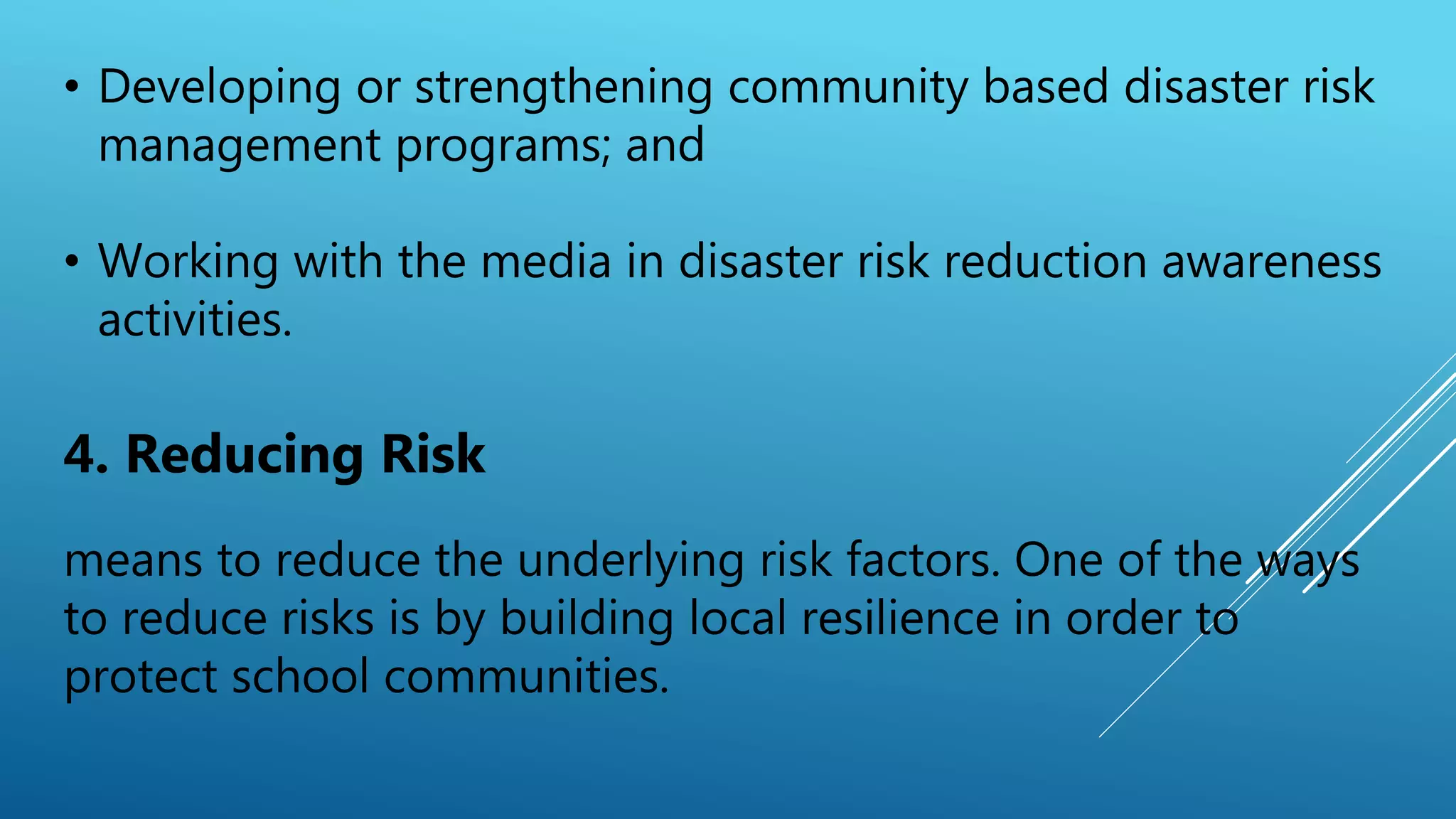 Disaster and Risk reduction Lesson 1 | PPTX