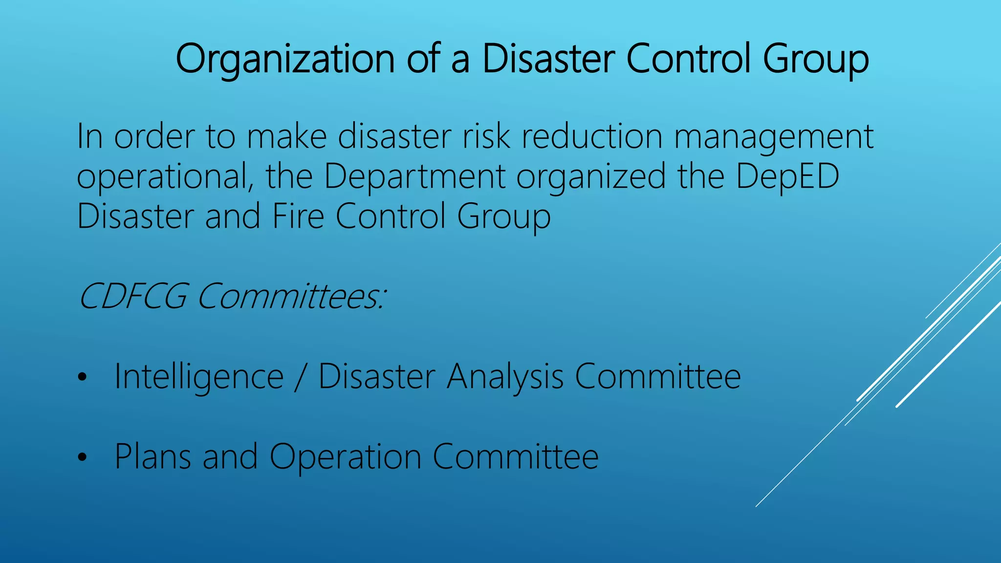 Disaster and Risk reduction Lesson 1 | PPTX