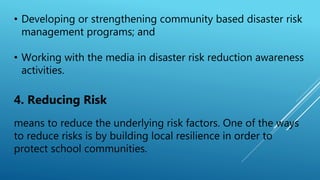 Disaster and Risk reduction Lesson 1 | PPTX
