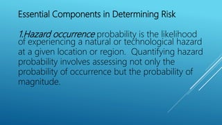 Disaster and Risk reduction Lesson 1 | PPTX