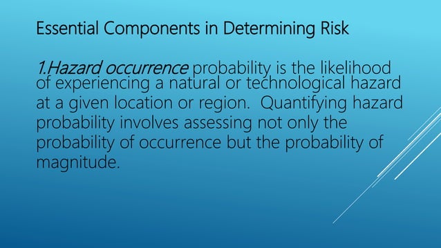 Disaster and Risk reduction Lesson 1 | PPTX