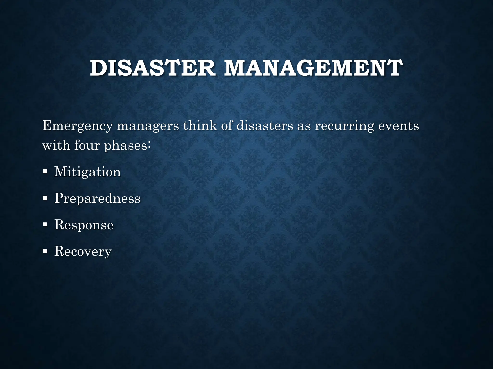 Disaster Management in nursing community health nursing | PPTX