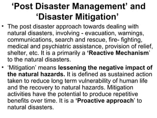 Disaster management | PPT