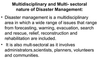 Disaster management | PPT