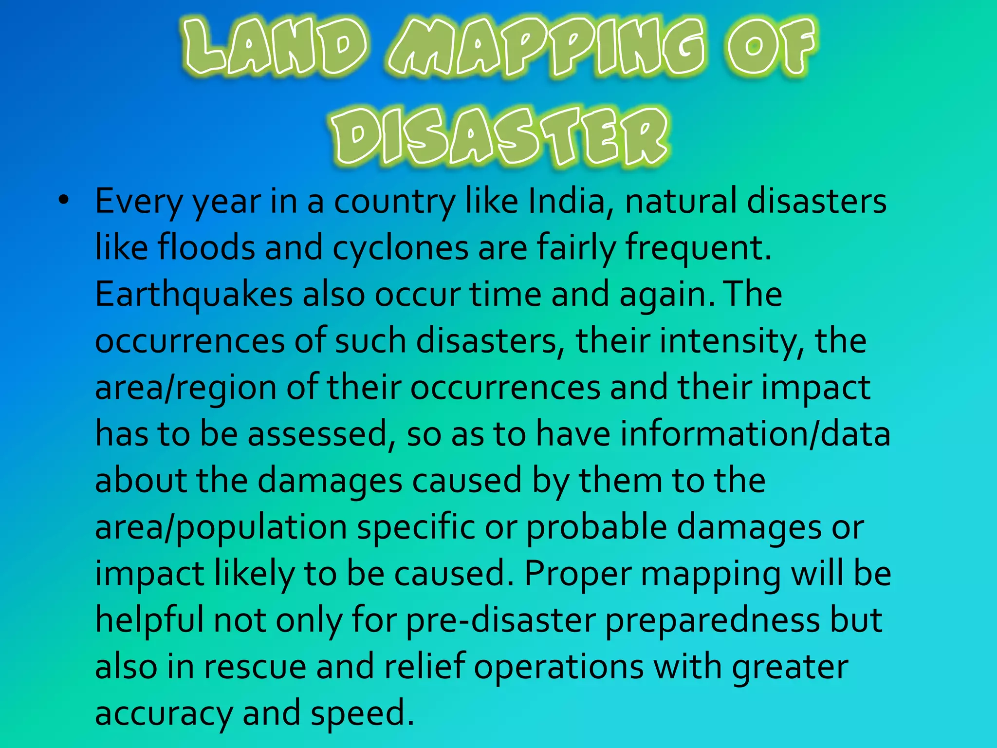 Disaster management | PPTX