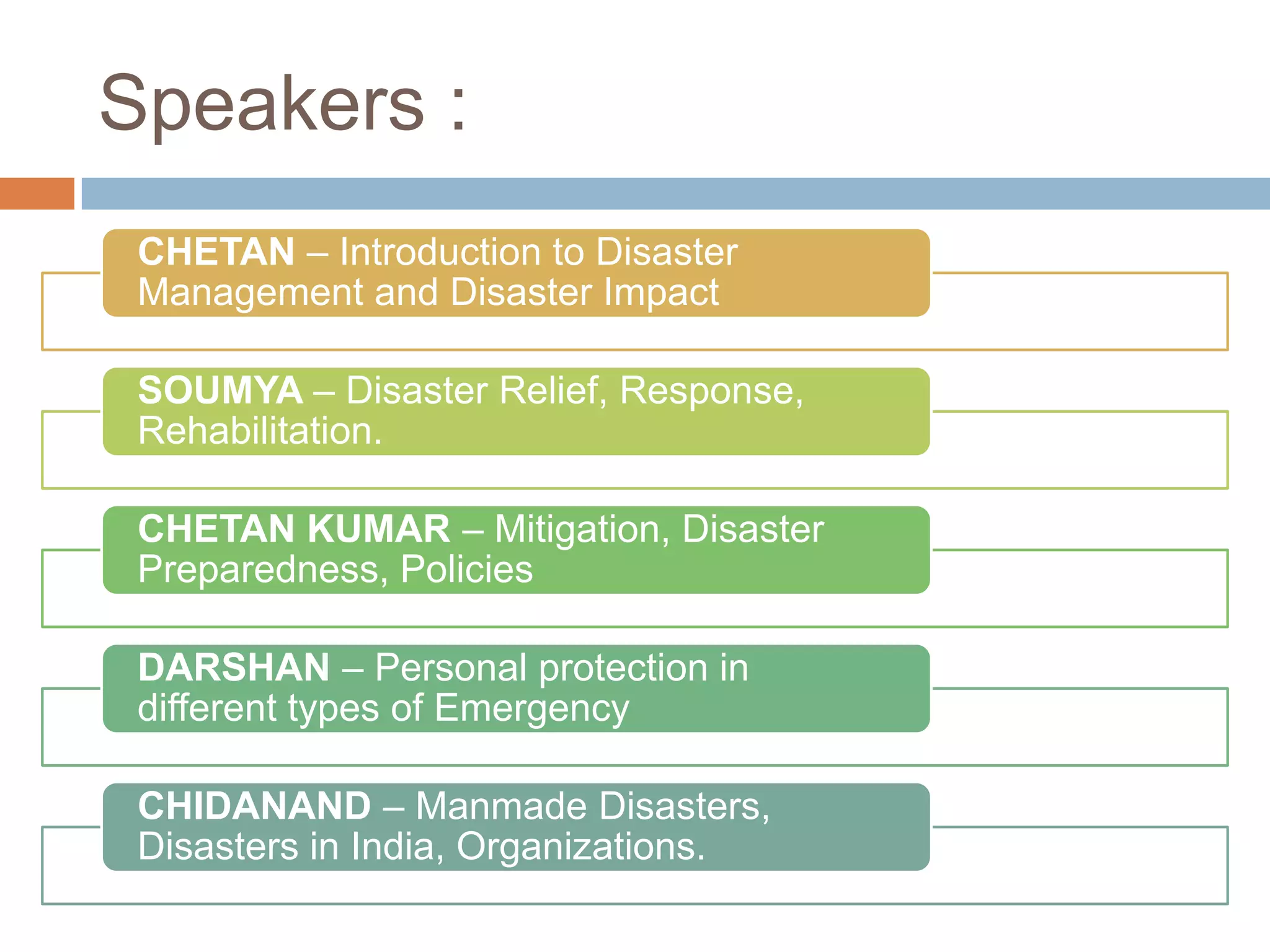 Disaster management | PPTX