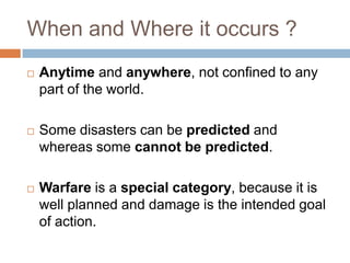Disaster management | PPTX